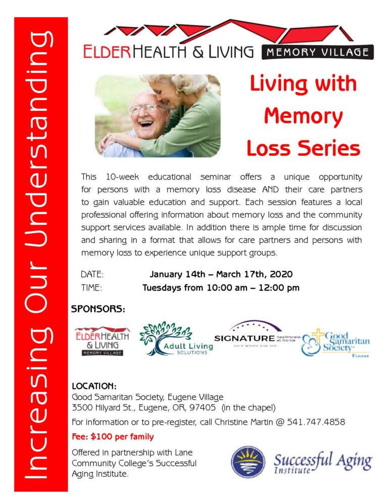 Living with Memory Loss Flyer_Page_1 - ElderHealth & Living Memory Village